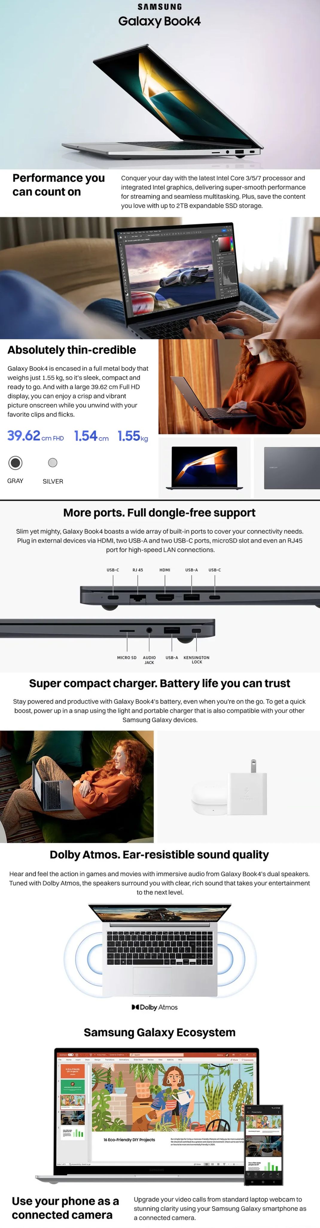 Laptops :: Samsung :: Samsung Galaxy Book4 Intel Core 7 Thin & Light ...