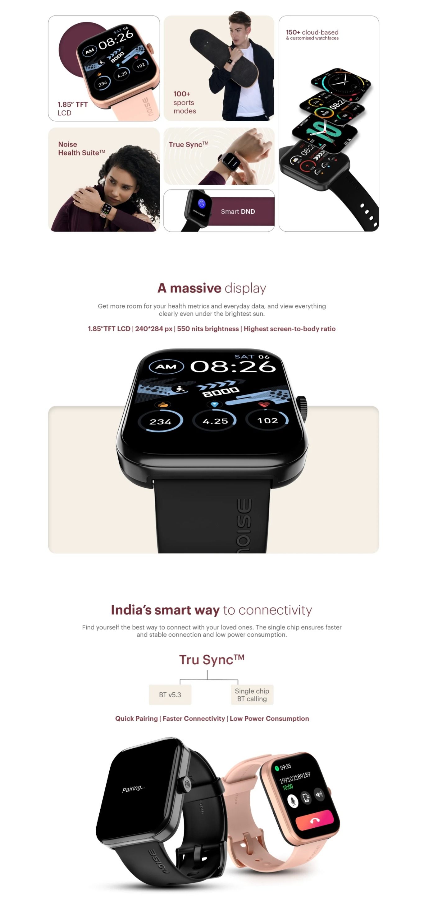 Accessories :: Smart Wearables :: Smart Watches :: Noise ColorFit Pulse ...