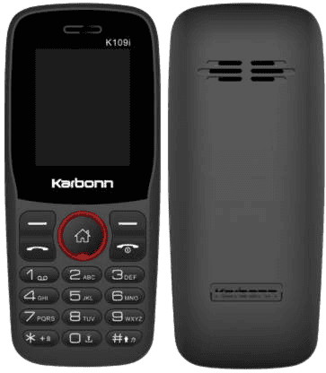 Mobile Phones :: KARBONN :: Karbonn K109i Keypad Mobile Phone | Black