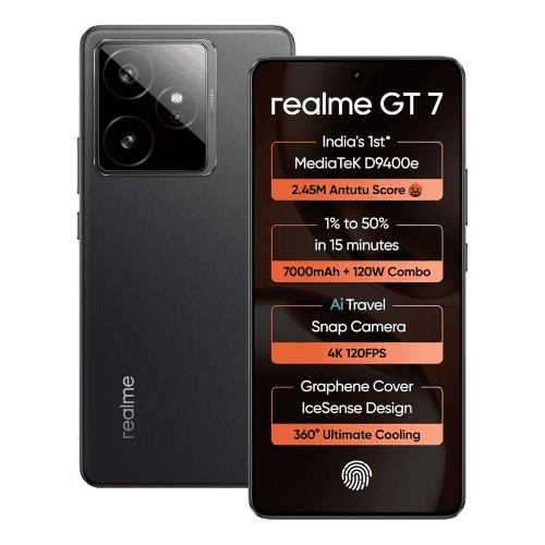 Mobile Phones :: Realme :: realme GT 7 5G | 12 GB | 512 GB | IceSense Black