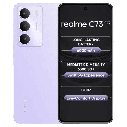 Mobile Phones :: Realme :: Realme C73 5G | 4 GB | 128 GB | Crystal Purple