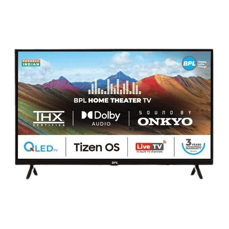TV :: BPL :: BPL QLED Onkyo Tizen TV | 80 cm (32 inches) | Black | 32QF8540