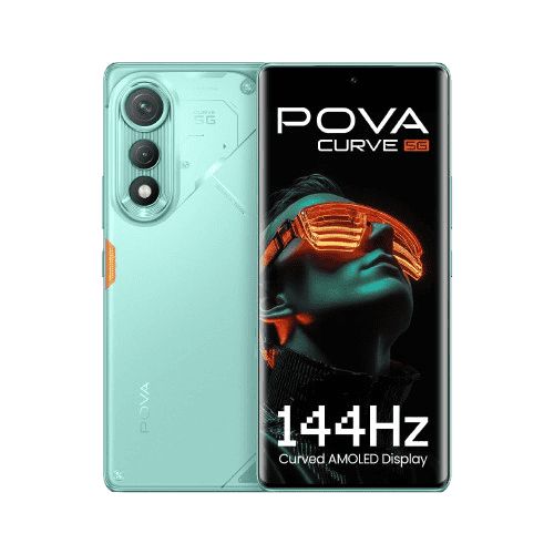 Mobile Phones :: Tecno :: Tecno Pova Curve 5G | 8GB | 256 GB | Neon Cyan
