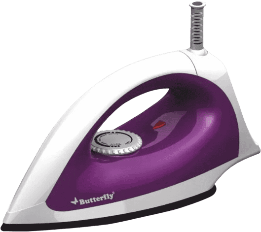 Small Appliances :: Irons :: Butterfly Aries Dry Iron | 1000 W | Purple