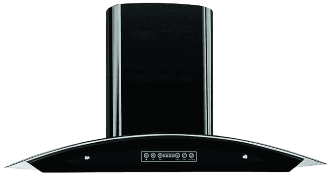 Kitchen Appliances :: Chimney :: Pureflames | Mark | Electric Kitchen Chimney | 90 cm | Black