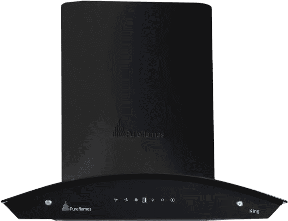 Kitchen Appliances :: Chimney :: Pureflames Kitchen Chimney | 60 cm | Black
