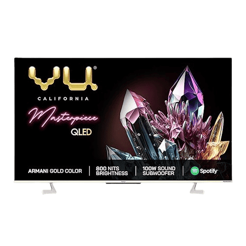 TV :: VU :: Vu Masterpiece Glo Series 65QMP | 165 cm (65 Inch) | Ultra ...