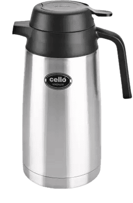 Kitchen Appliances :: cello | Magnum | 2000 ml Flask | Black | Steel