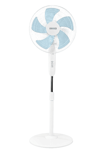 Small Appliances :: Fans :: Usha Pentacool 5 Pedestal Fan | 400mm | White