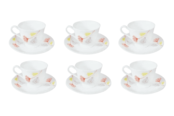 Kitchen Appliances :: Crockery :: Nolta Ceramic Cup & Saucer | White ...