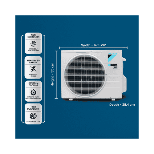 Air Conditioners :: Daikin Air Conditioner :: Daikin 1 Ton AC